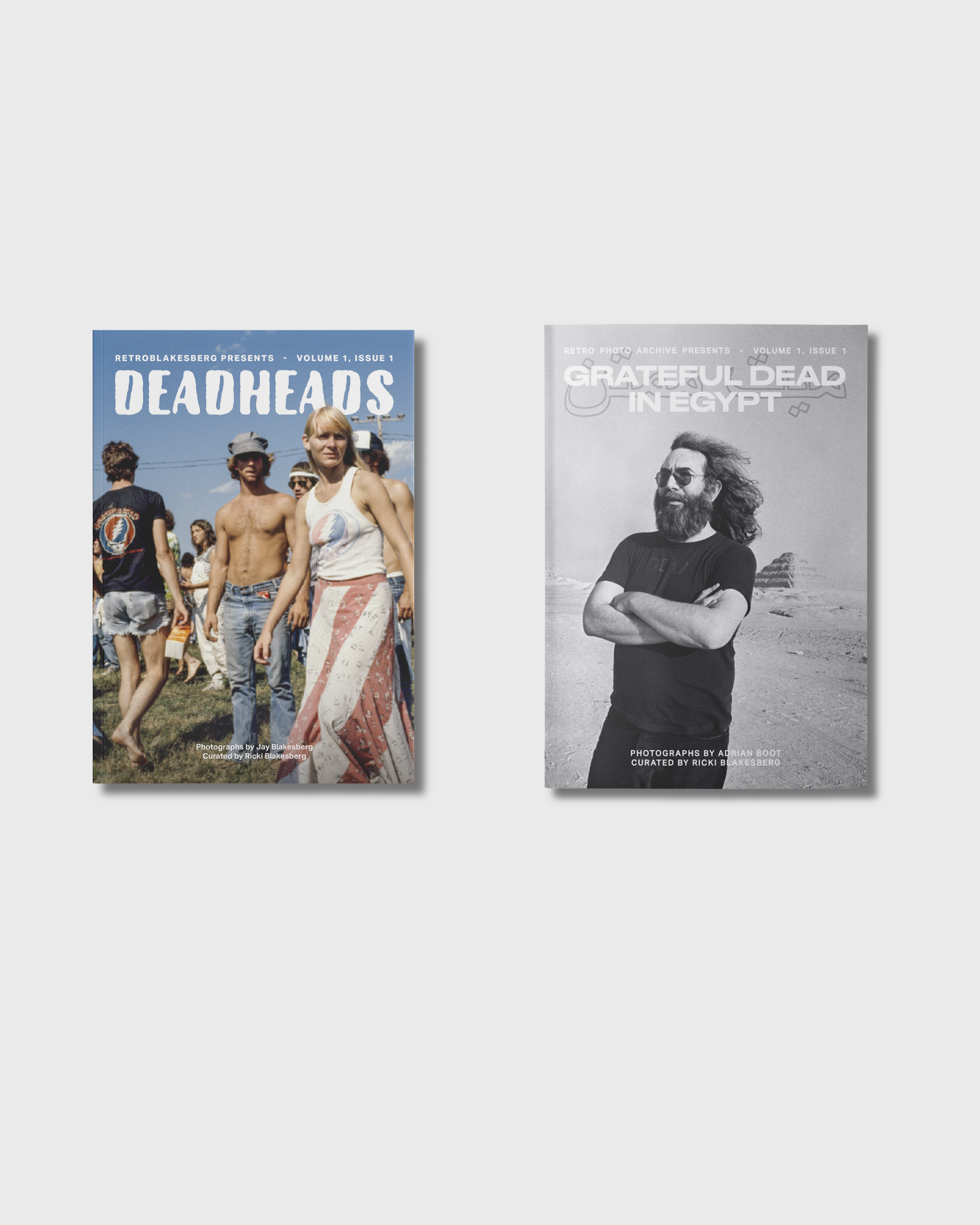 Deadheads Zine & Grateful Dead in Egypt Zine Bundle – Rock Out Books
